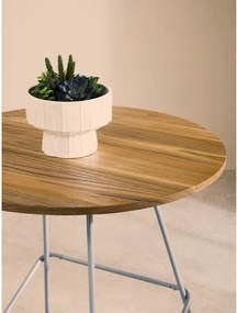 Kulatý jídelní stůl z jilmového dřeva ø 80 cm District – Premier Housewares