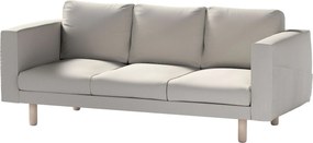 Potah na pohovku IKEA Norsborg 3-místná barva šedá látka pletený vzor
