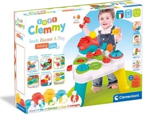 Clementoni Soft Clemmy Veselý hrací senzorický stolek / od 12 měsíců