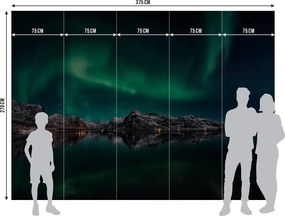 Fototapeta na míru Severní Záře | Vliesová fototapeta na zed' | DFTNXXL3003