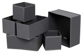 Set stohovatelných boxů RDZ06G (6 ks)