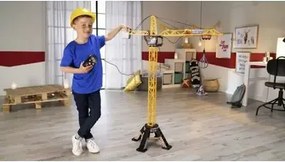 Dickie RC Jeřáb Mega Crane 120 cm na kabel / RC model jeřábu / od 3 le