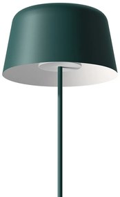 Linea Light CA057FGBMDD Delfi_FL, moderní stojací lampa, 28W LED 2700K, tyrkysová, výška 189cm