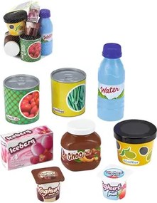 ECOIFFIER Makety potravin do dětské kuchyňky / 8 ks v síťce / od 18 mě