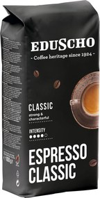 Eduscho Espresso Classic 1 kg zrnkové kávy - Intenzita: 4/5