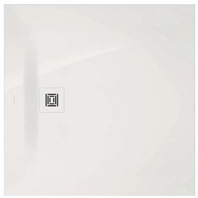 Duravit Sustano - Sprchová vanička, 100x100 cm, DuraSolid, lesklá bílá 720275730000000