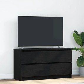 TV skříňka černá 100x35x54 cm kompozitní dřevo