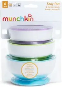 Munchkin - Misky s přísavkami 3ks / od 6 měsíců