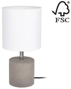 Spot-Light 6091936 - Stolní lampa STRONG ROUND 1xE27/25W/230V beton