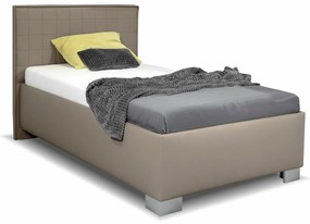 Čalouněná postel s úložným prostorem Belarona, 120x200