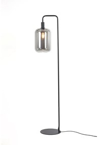 Černá stojací lampa (výška 155 cm) Lekar – Light &amp; Living