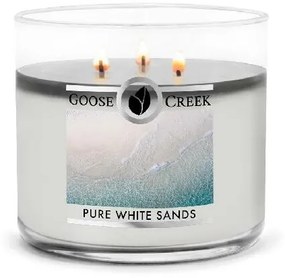 Goose Creek GOOSE CREEK Svíčka 0,41 KG PURE WHITE SANDS, aromatická v dóze, 3 knoty