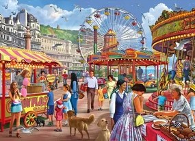 GIBSONS Puzzle Promenáda v Hastings / 1000 dílků / 68 × 49 cm
