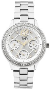 Dámské luxusní náramkové designové hodinky JVD JG1014.1 - multifunkční chronografy