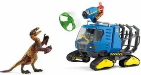 Schleich Dinosaurs 42604 Pásové vozidlo na odchyt dinosaurů / od 3 let