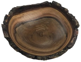 Wodlaf dřevěná miska 29x25x12 cm Junior, ořech