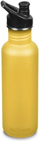 Nerezová lahev Klean Kanteen Classic 27oz (w/Sport Cap) - Old Gold 800 ml