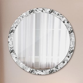 Kulaté dekorativní zrcadlo Domácí kočky fi 100 cm