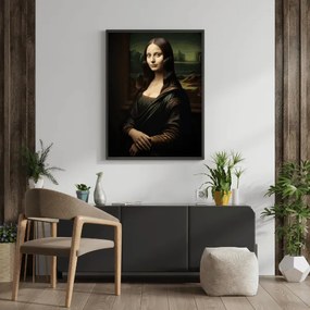 Mona Lisa 3 inspirace Leonardo da Vinci