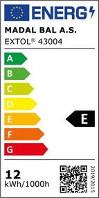 žárovka LED klasická, 12W, 1055lm, E27, teplá bílá