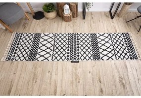 Dywany Luszczow Kusový koberec, běhoun BERBER SAFI, bílá Rozměr koberce: 80 x 300 cm