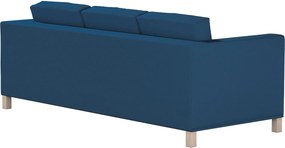 Potah na pohovku IKEA  Karlanda 3-místná nerozkládací, krátký barva tmavě modrá