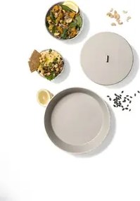 BlimPlus Hera moka grey / Poklice / na mísu M / průměr 20 cm