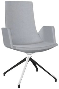 OnaDnes -20% Narbutas Světle šedá konferenční židle NORTH CAPE