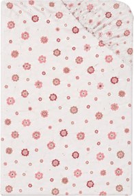 Livarno® Žerzejové napínací prostěradlo, 180–200 x 200 cm (květiny)