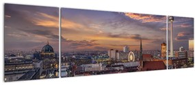 Obraz - Západ slunce nad Berlínem (170x50 cm)