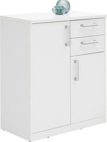 XXXLutz KOMODA, bílá, 72/84/36 cm Xora - Široké komody - 000017003005