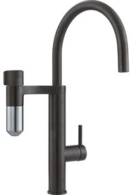 Franke - Vital Tap dřezová baterie s filtračním zařízením, matná černá/nerez 120.0621.312