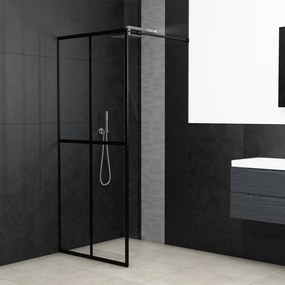 Zástěna do průchozí sprchy čiré tvrzené sklo 118 x 190 cm