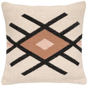 Dekorační polštářek s geometrickým vzorem Loft, bavlna, 45 x 45 cm