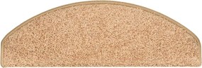 Schodové rohože 30 ks 65 x 21 x 4 cm zlaté, půlkulaté, velké 3365821