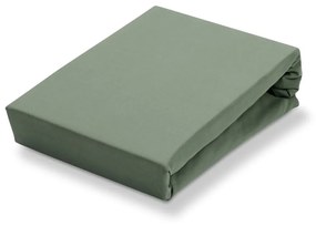 Prostěradlo Vandyck Jersey Supreme XXL 200-210x220 cm Olive