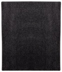 Vopi koberce Kusový koberec Eton černý 78 čtverec - 200x200 cm