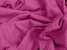 Jersey prostěradlo HIGHFIT purpurové 180 x 200 cm