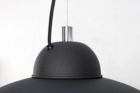 Lampa Atelier černo-stříbrná
