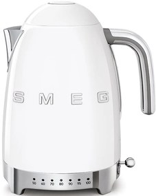 Rychlovarná konvice smeg 50's retro style 1,7l led indikátor bílá