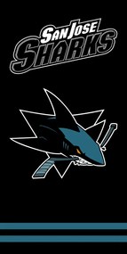 Osuška NHL San Jose Sharks Black