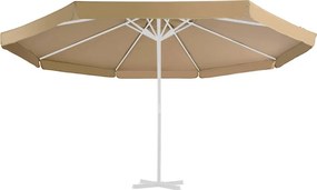 Náhradní potah na zahradní slunečník taupe 515 cm 312541