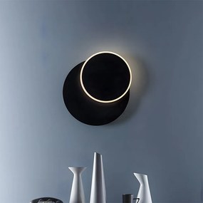 Toolight Moderní nástěnné LED osvětlení D26 LHJ082-W černé