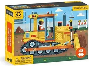 Mudpuppy Puzzle Buldozer / 48 dílků / od 4 let