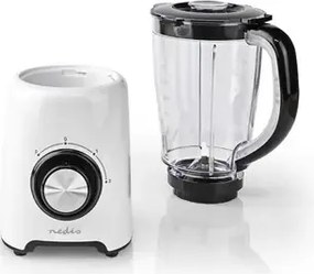 Nedis KABL300CWT bílo-černá / Stolní mixér / 800 W / 1.5 l / 2 rychlos
