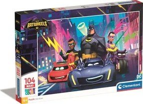 Clementoni PUZZLE Batwheels MAXI / 104 dílků / od 4 let