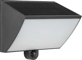 Brilliant - LED Solární nástěnné svítidlo SIERRA LED/6W/3,7V 2000 mAh IP54 černá