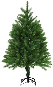 Umělý vánoční stromek s realistickým jehličím 120 cm zelený 284328
