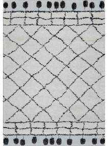 Kusový koberec Rangpur 65217 669 - krémovočerný