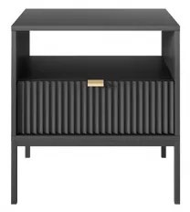 Noční stolek Mijano MS54, Barva: černá